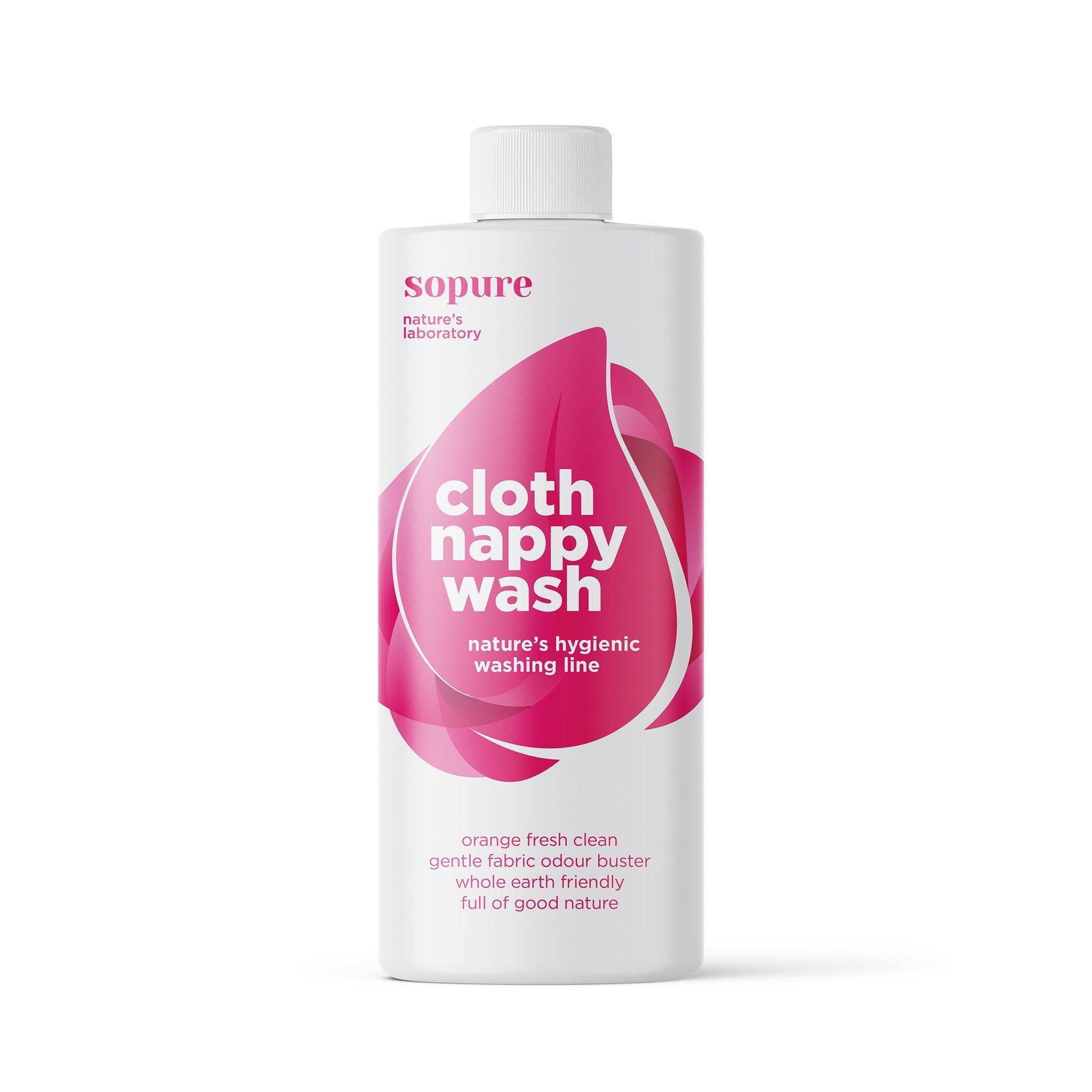 SoPure Natural Cloth Nappy Wash - Orange Fresh Clean – The SoPurist